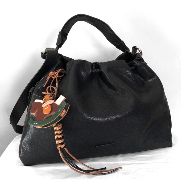 Malibu Skye | Bags | Malibu Skye Black Hobo Bag | Poshmark